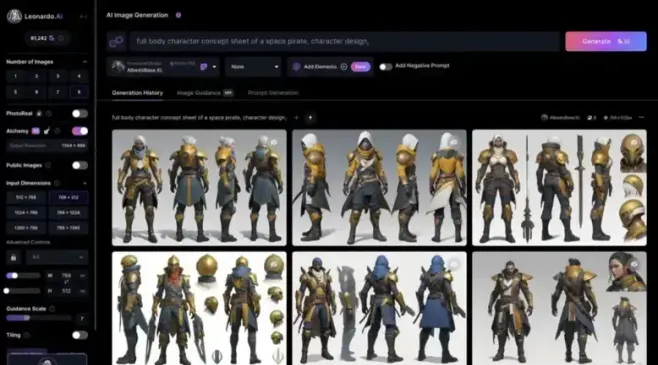 Mengenal Leonardo AI, Inovasi Kecerdasan Buatan untuk Buat Aset Game ...